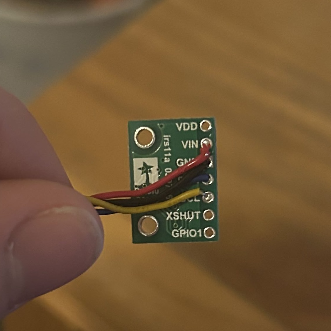 First time of flight sensor